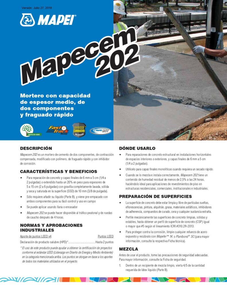 Cemento Mapecem 202 50 Lbs – La Iberica