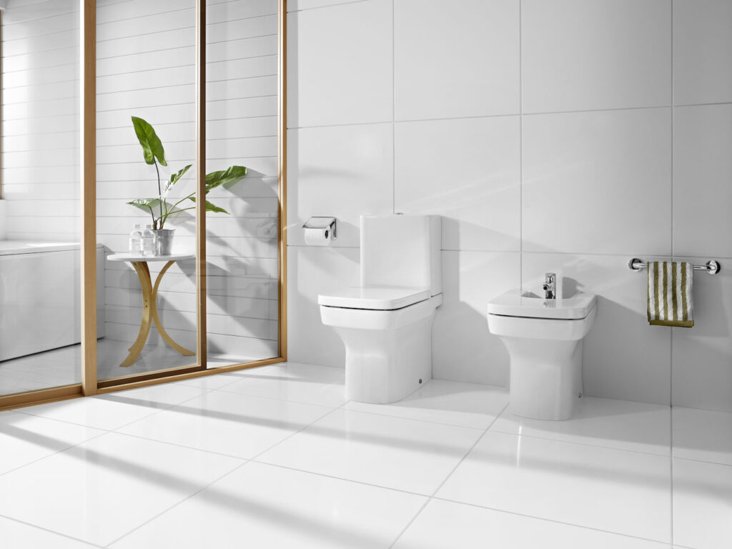 Inodoro Dama Compacto Blanco Con Asiento – La Iberica