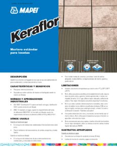 Cemento Keraflor Gris – La Iberica