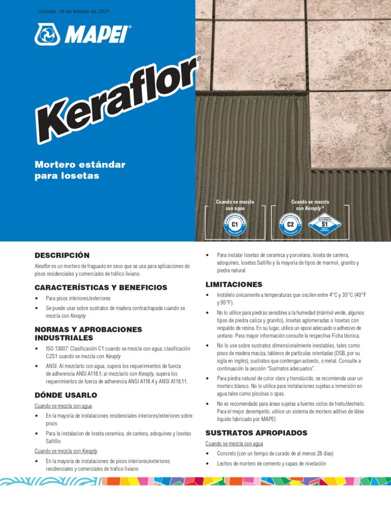 Cemento Keraflor Gris – La Iberica