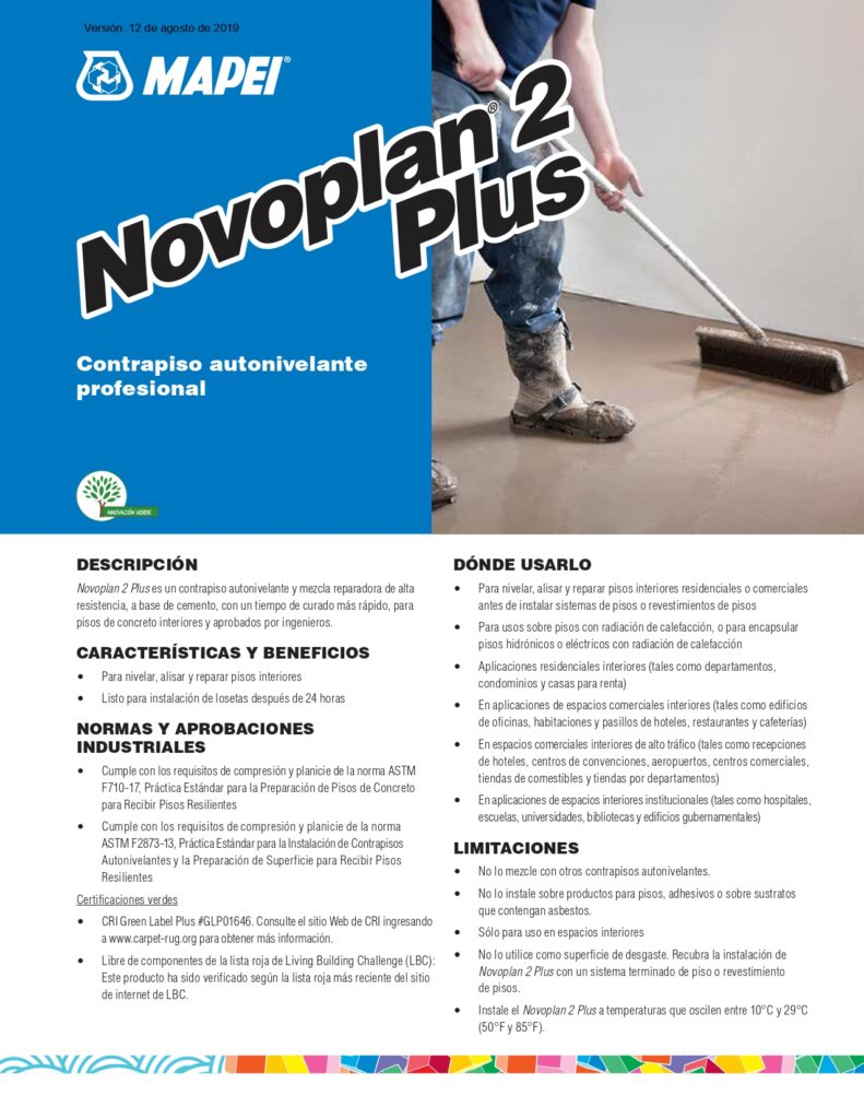 Mortero Novoplan 2 Plus – La Iberica